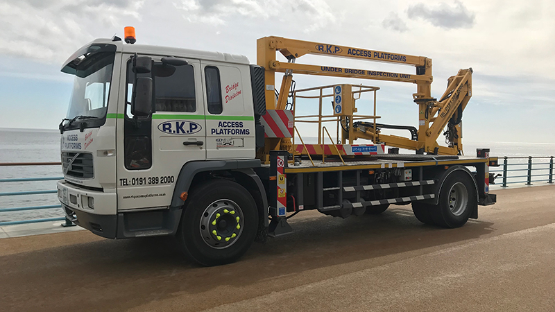 Underbridge Access Inspection Platforms North East Dockside Units Truck ...