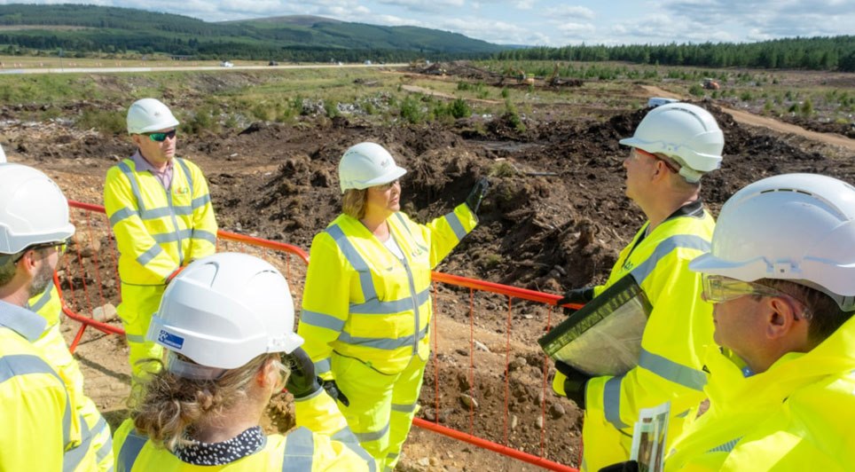 A9 Dualling Project Pioneers Innovative Peat Management | Scottish ...