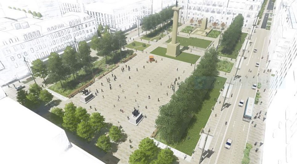 Latest Milestone In George Square Redevelopment Project | Scottish ...