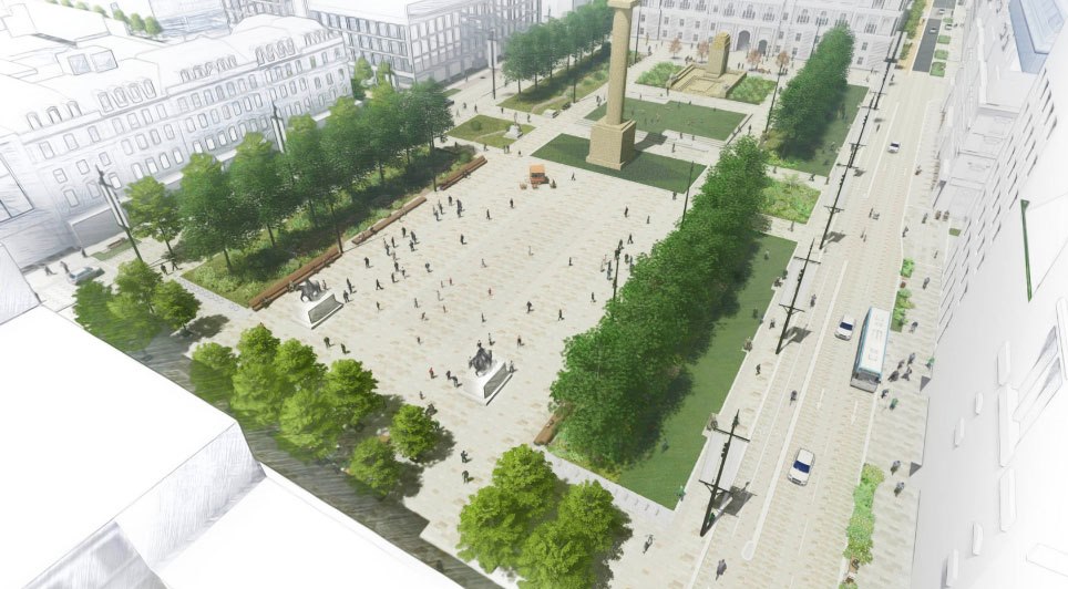 Glasgow's George Square Restoration Enters Critical New Phase ...