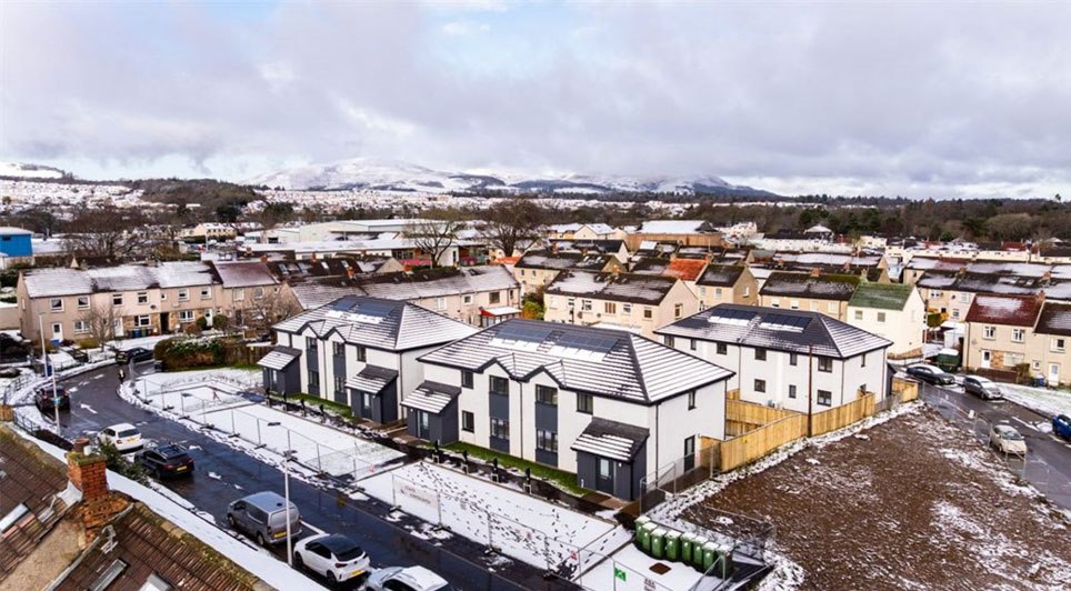 Clark Contracts Completes Penicuik Affordable Homes Scheme | Scottish ...